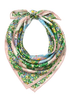 kate spade new york® Springtime Gardens Silk Square Scarf | belk