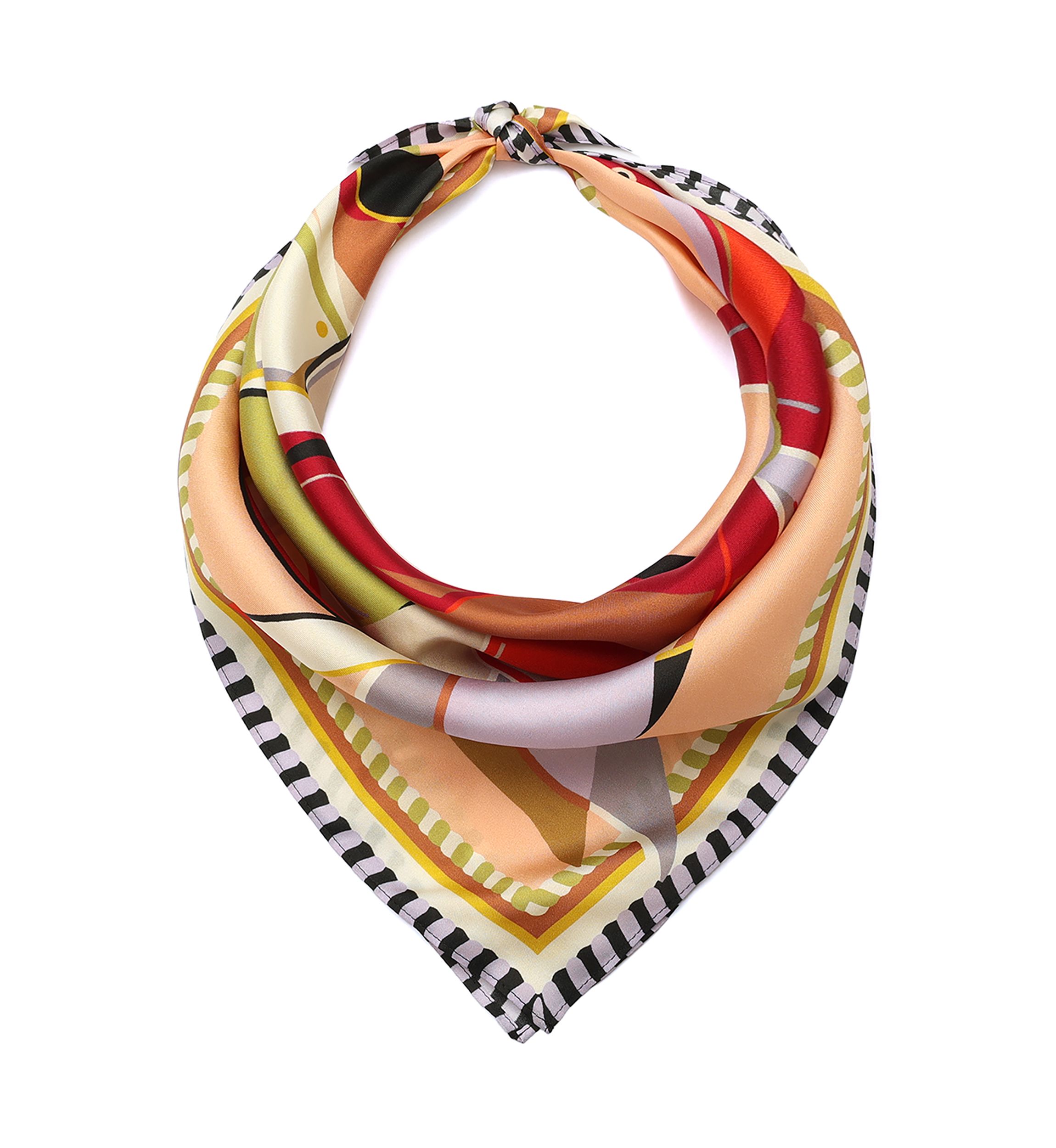kate spade new york® Bag Chaos Silk Square Scarf | Belk