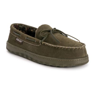 MUK LUKS® Mens Paul Printed Berber Suede Moccasin | Belk