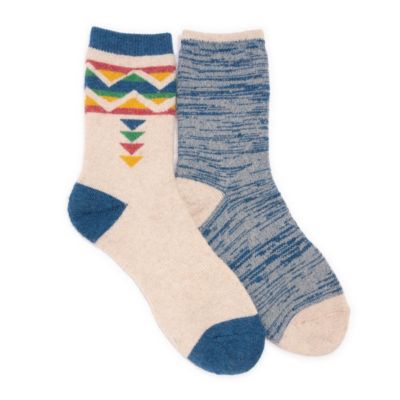 MUK LUKS® Womens 6" Wool Socks 2 Pair Packs | belk