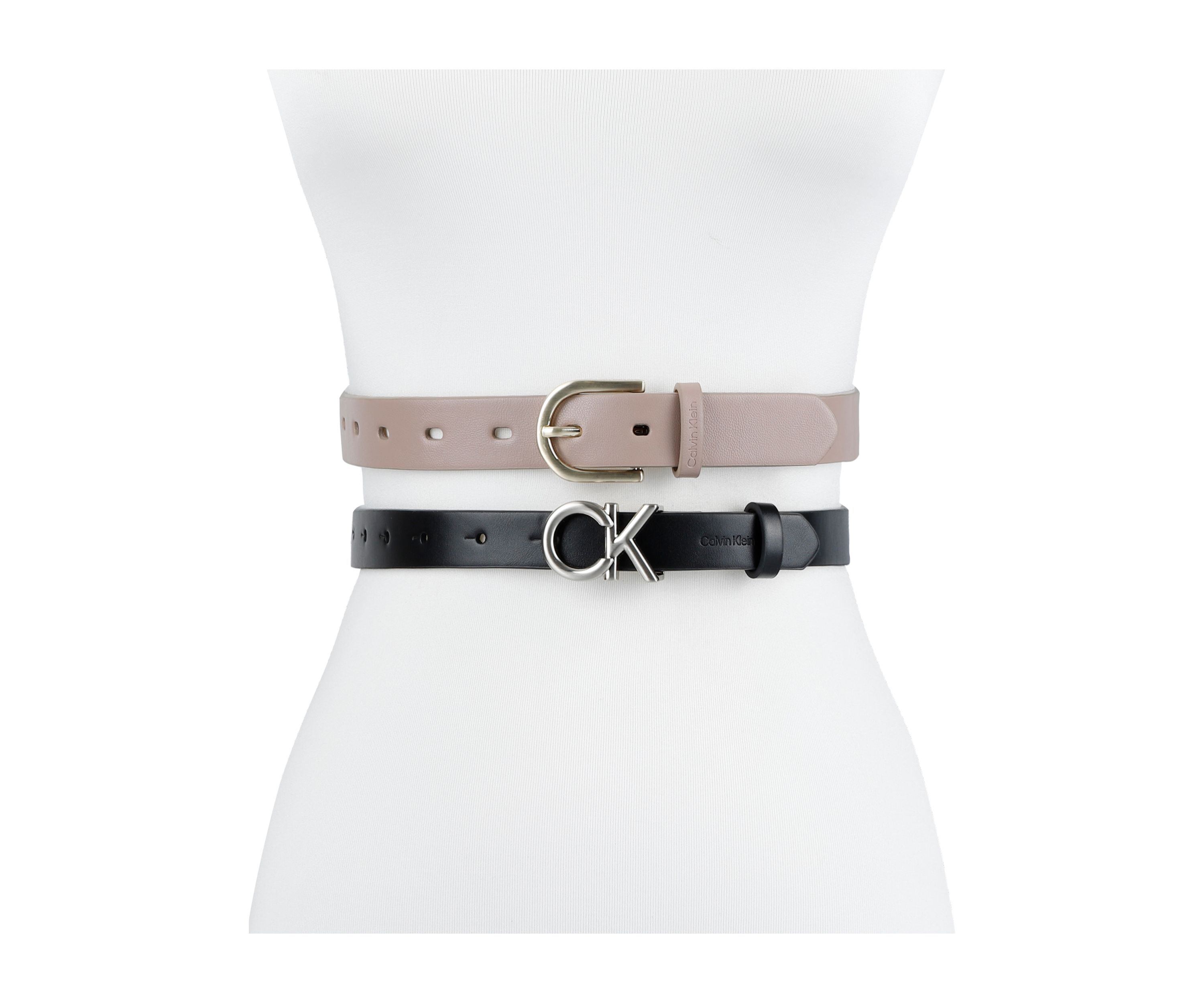 Calvin Klein 2 Pack Skinny Fashion Belts | Belk