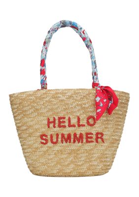 Vintage Havana Shining Hello Summer Tote Bag | belk