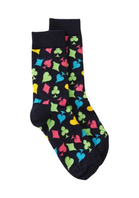 Happy Socks® Women's Cards Printed Socks | belk