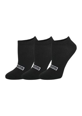 Calvin Klein Women's 3-Pack Reimagined Heritage Organic Flat Knit No ...