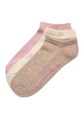 Calvin Klein Women's Organic Cotton Cushion No Show Socks - 3 Pack | belk