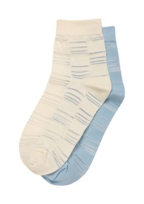 Calvin Klein Sheer Anklet Socks - 2 Pack | belk