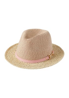 Anne Klein Women's Uptown Chic Straw Fedora | belk