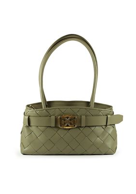 Sam Edelman Cleo Woven Satchel Bag | belk