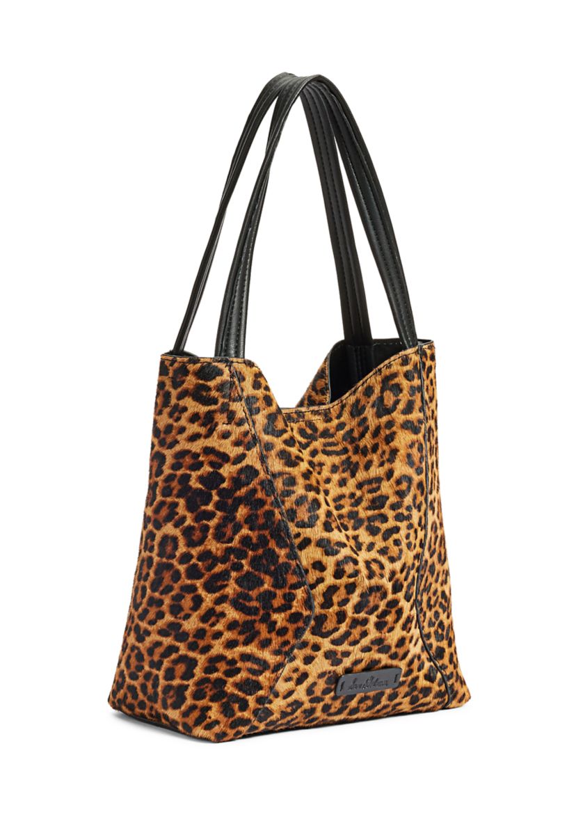 Sam Edelman Jovee Leopard Haircalf Bracelet Bag | Belk