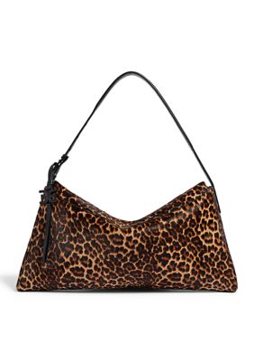 Sam Edelman Petty Woven Leopard Shoulder Bag | Belk