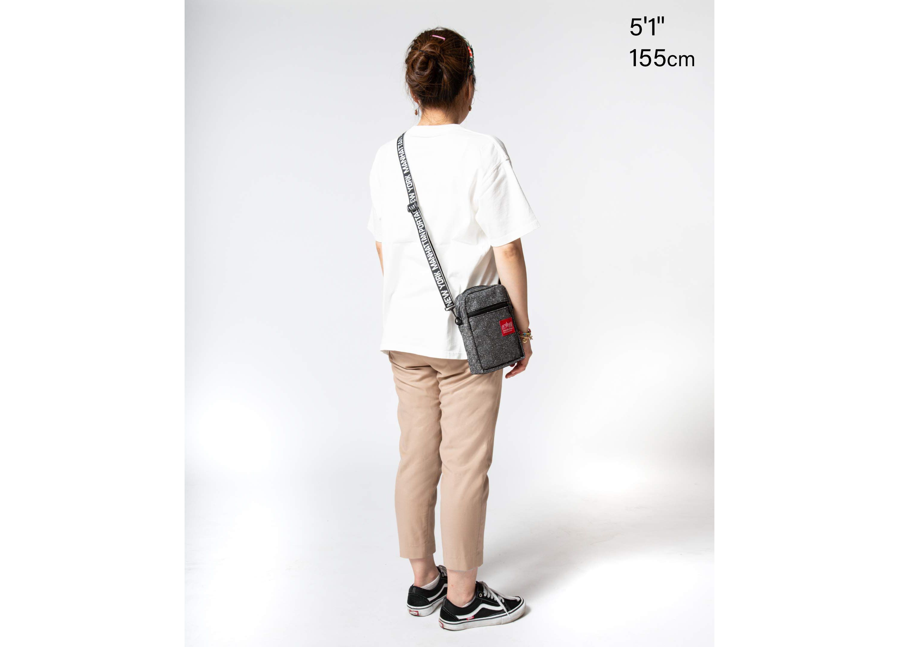 Manhattan Portage Emblem Midnight City Lights Crossbody Bag | Belk