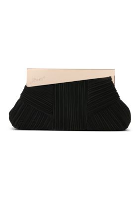 Jewel Badgley Mischka Pleated Clutch | Belk