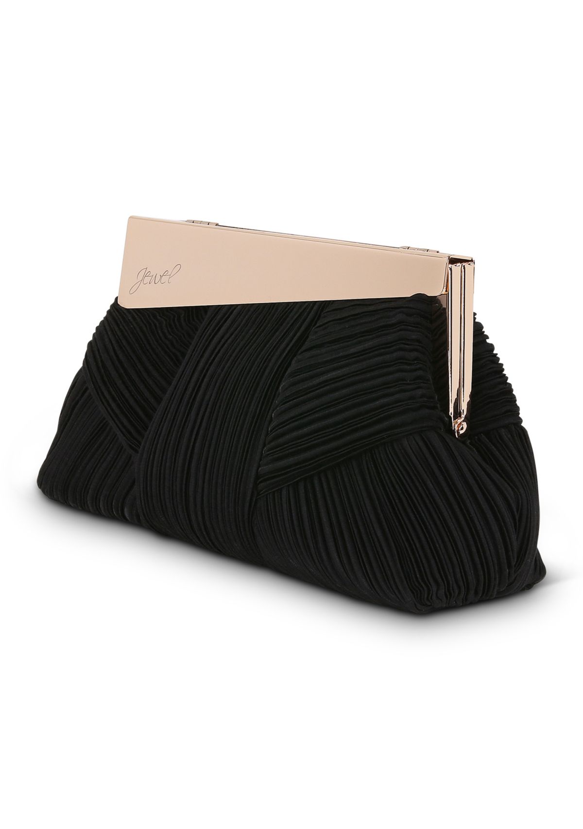 Jewel Badgley Mischka Pleated Clutch | Belk