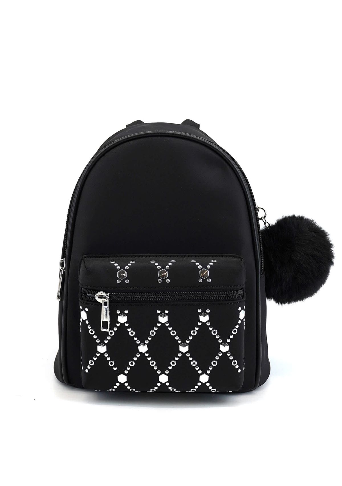 Like Dreams Jasper Rhinestone Pom Pom Backpack | Belk