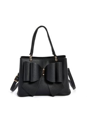 Like Dreams Jenna Bow Fall Satchel Purse | Belk