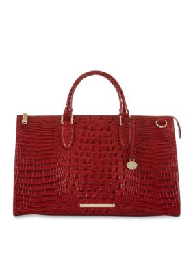 Brahmin Melbourne Collection Ruby Satchel | belk