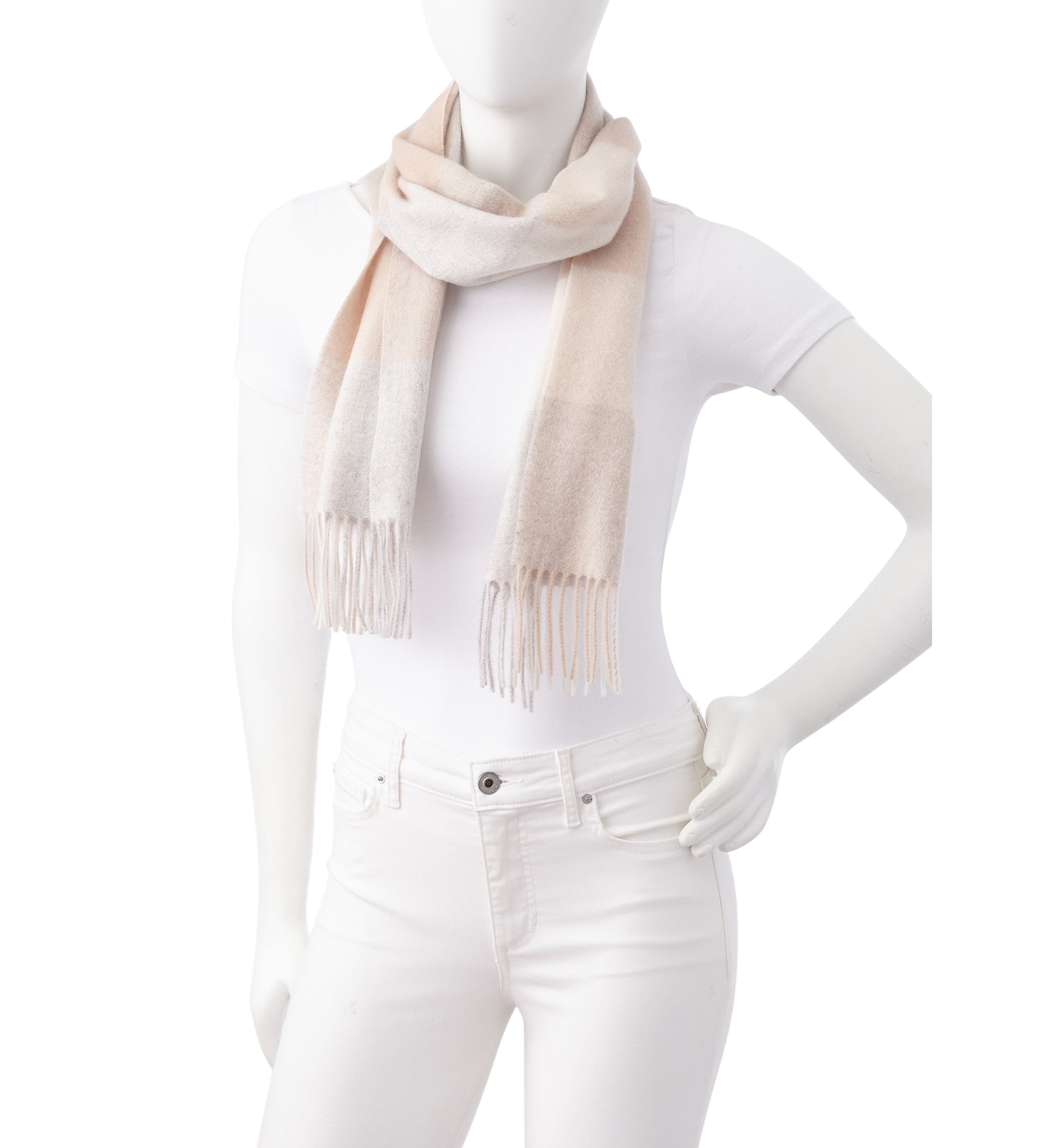 V Fraas Cashmere Color Block Woven Scarf | Belk