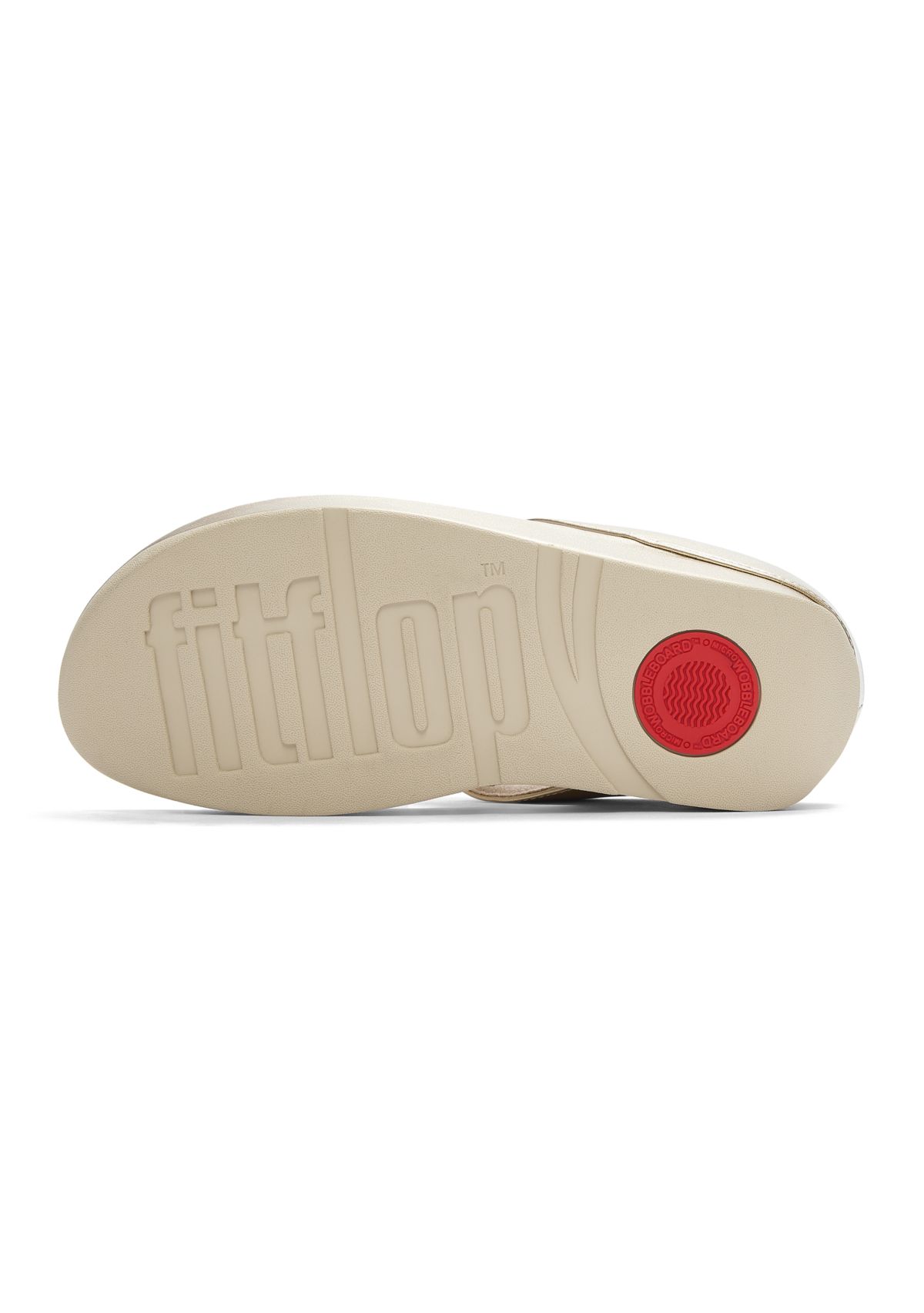 FitFlop Rumba Metallic Beaded Toe-Post Sandals | Belk