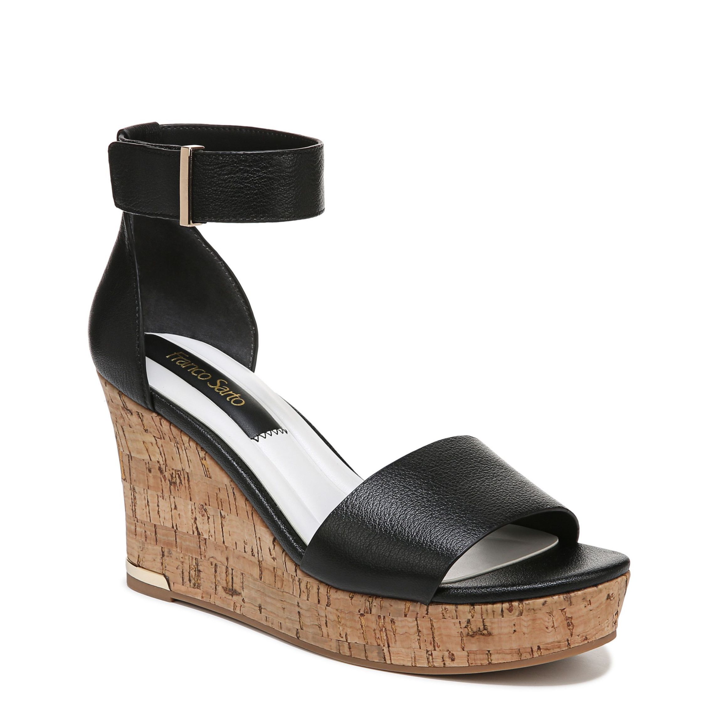 Franco Sarto Clemens Cork Wedge Sandals