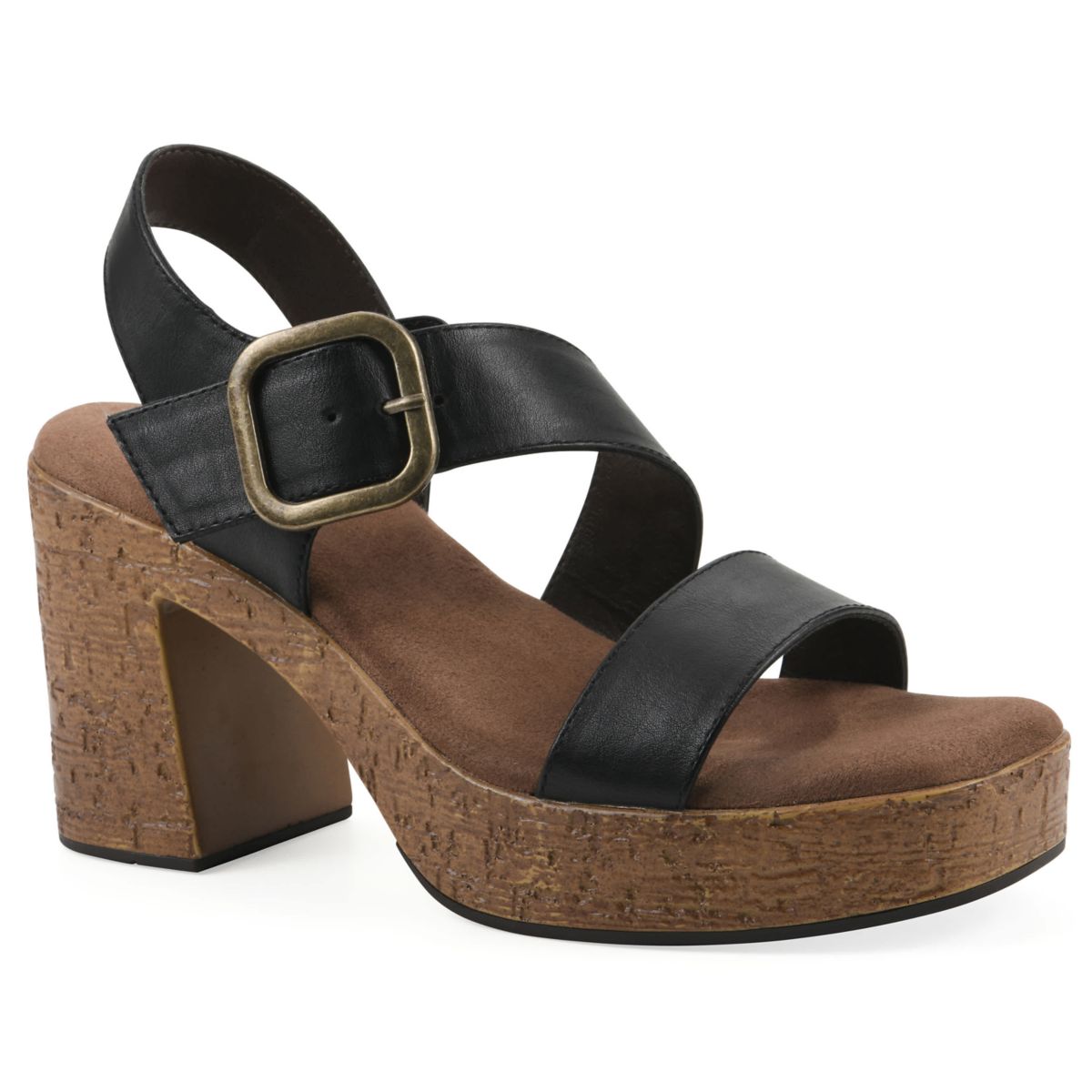 White Mountain Barb Platform Sandal | Belk