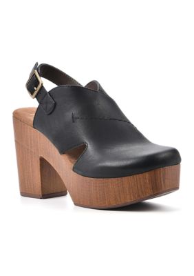 White Mountain Thalia Platform Heel Clogs | belk