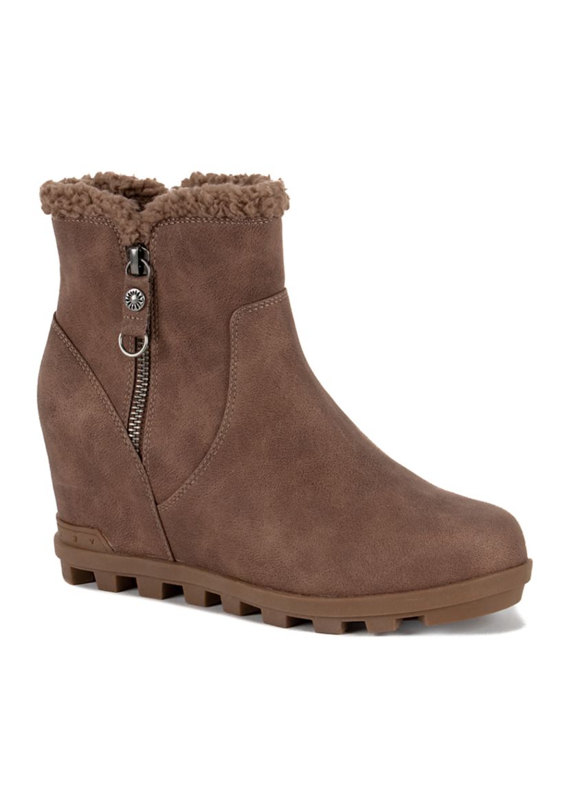 Yellow Box Corabelle Wedge Booties | Belk