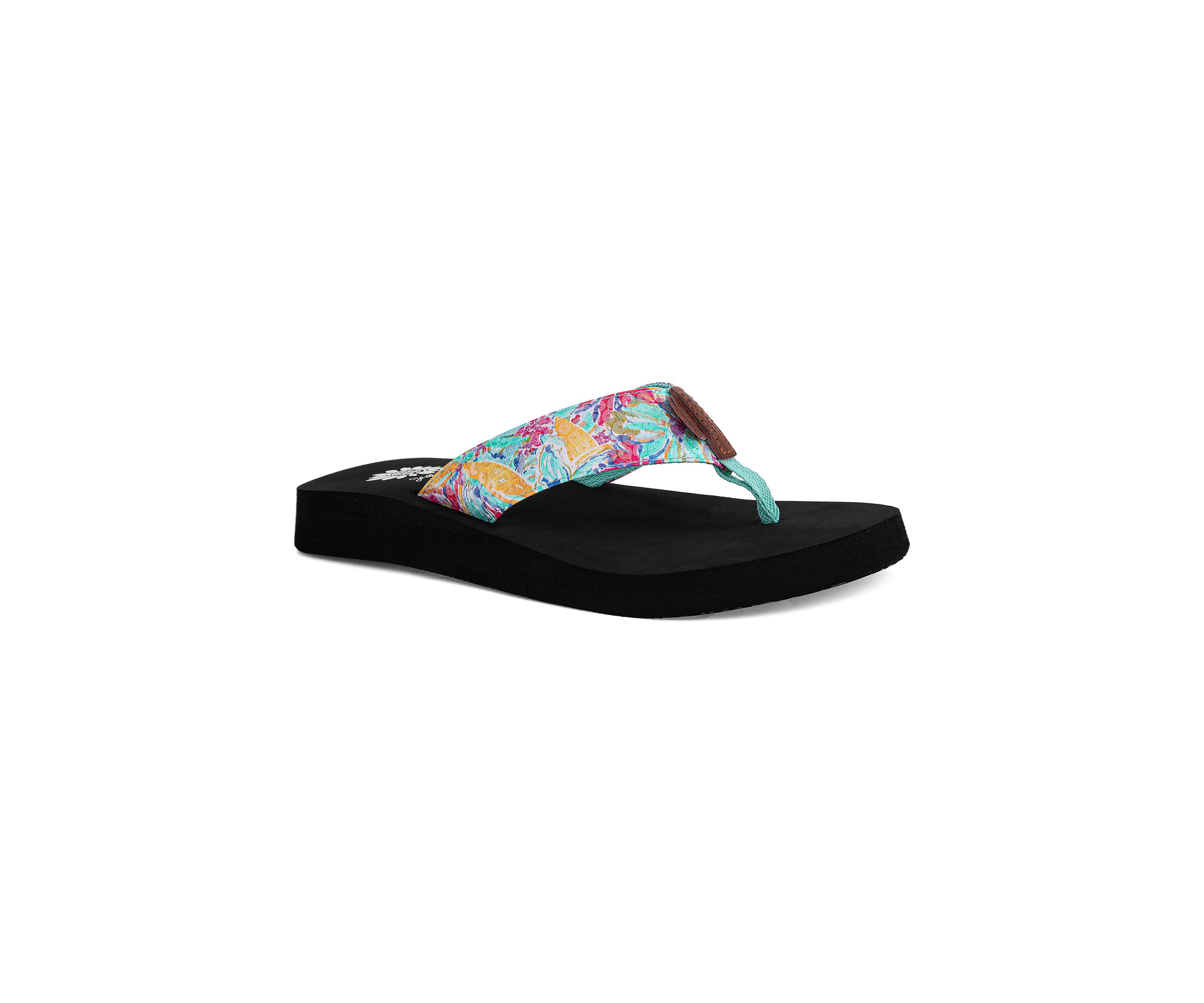 Yellow Box Flounder Flip Flop Sandals | Belk