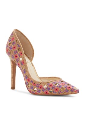 Jessica Simpson Claudetes Floral Pumps | belk