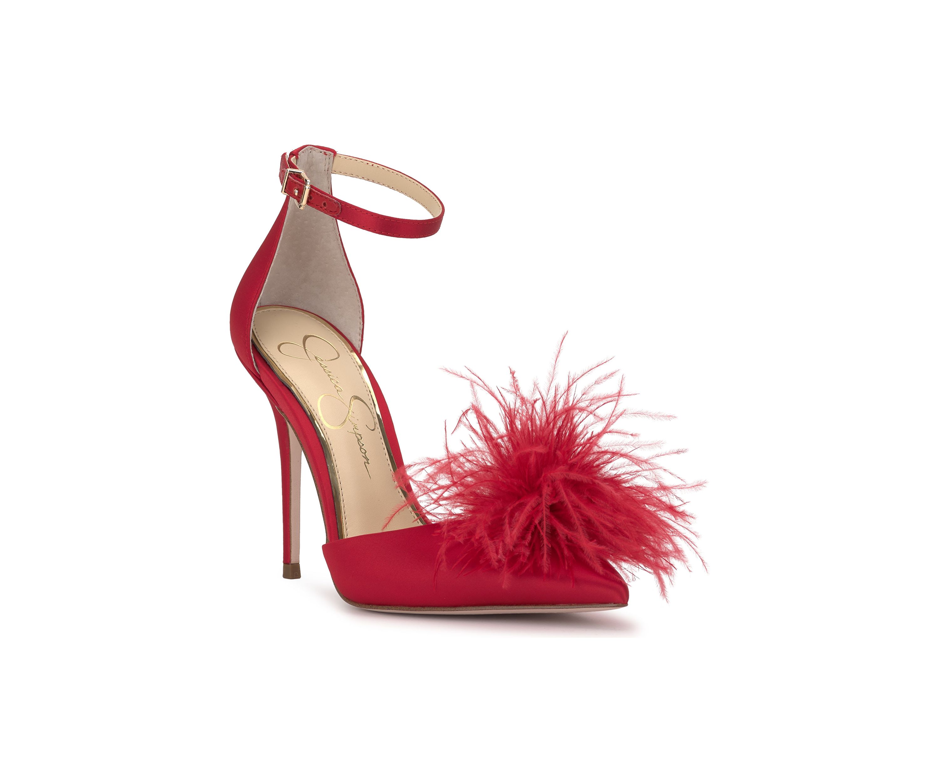 Jessica Simpson Wolisite Feather Pumps | Belk