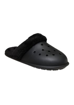 Crocs Women's Classic Fuzz Scuffs | Belk