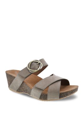 Dansko Susie Taupe Milled Nubuck | belk