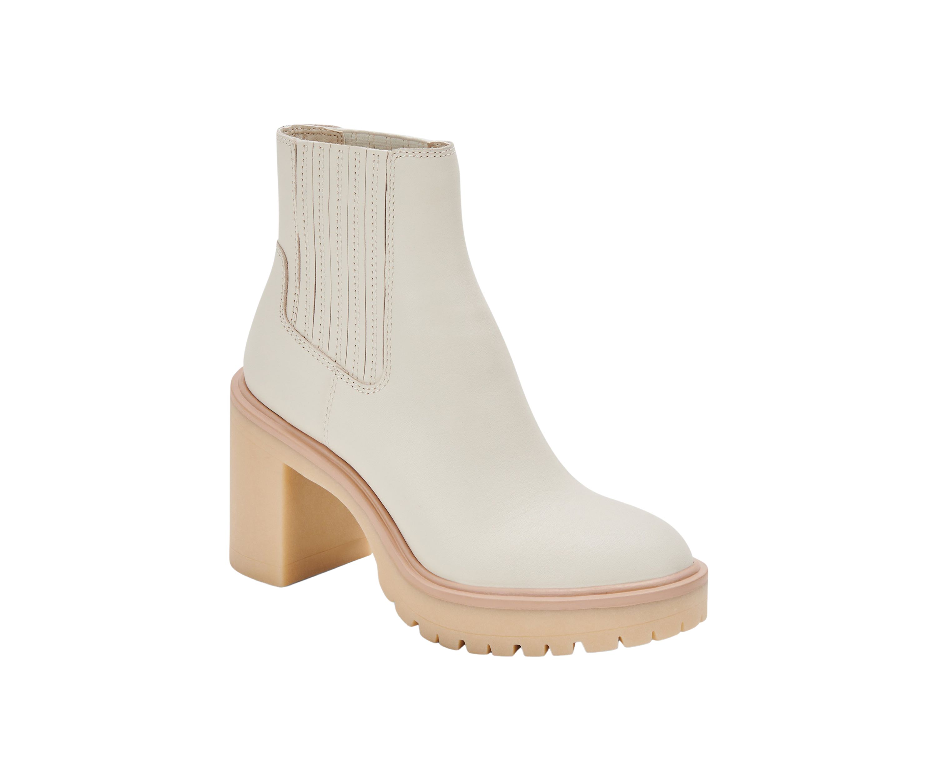 Dolce Vita Caster H2O Lug Heeled Boots | Belk