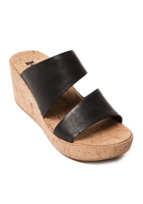 Korks Deltona Cork Slide Sandals | belk