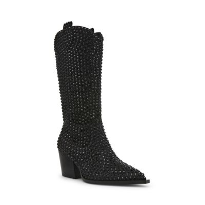 Betsey Johnson Randy Rhinestone Western Boot | belk
