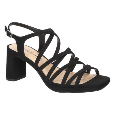 Bella-Vita Damsel Square Toe Heeled Sandals | Belk