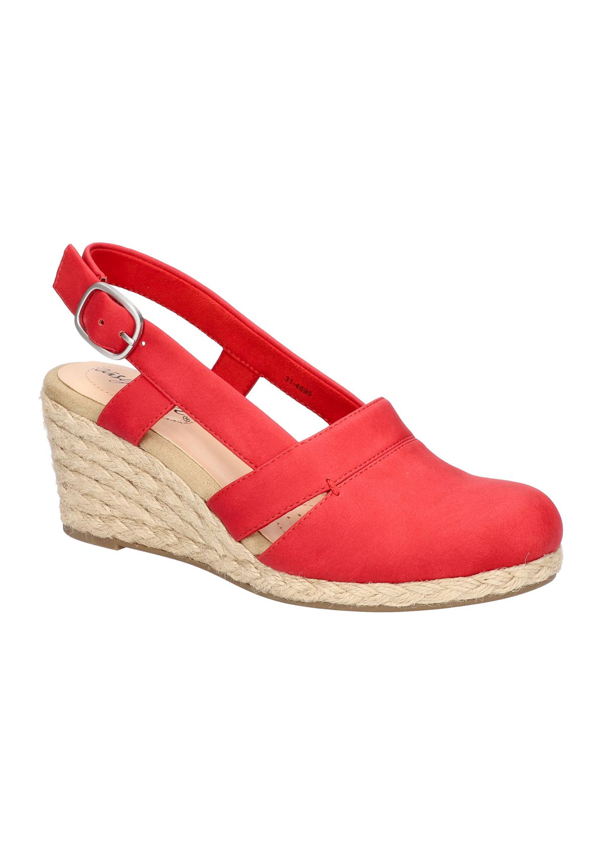 Easy Street Stargaze Espadrille Slingback Wedges | Belk
