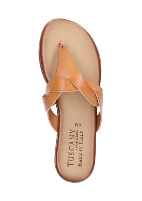 TUSCANY by easy street® Abriana Tuscany Italian Thong Sandals | belk