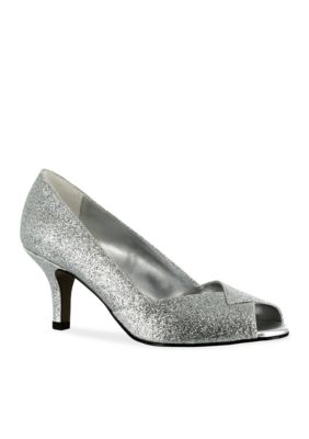Easy Street Ravish Peep Toe Evening Shoe | belk