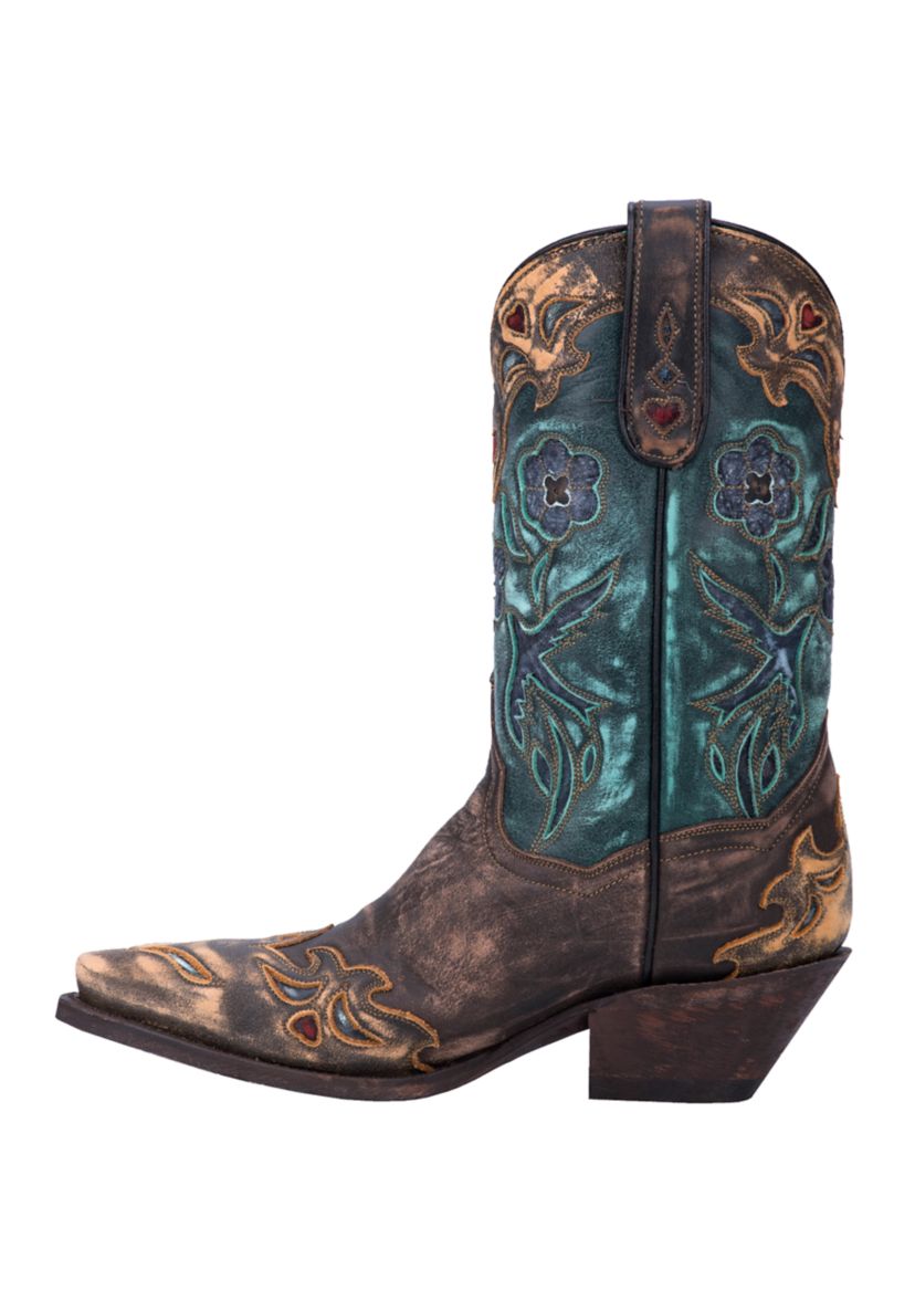 DAN POST® Vintage Bluebird Leather Boots | Belk