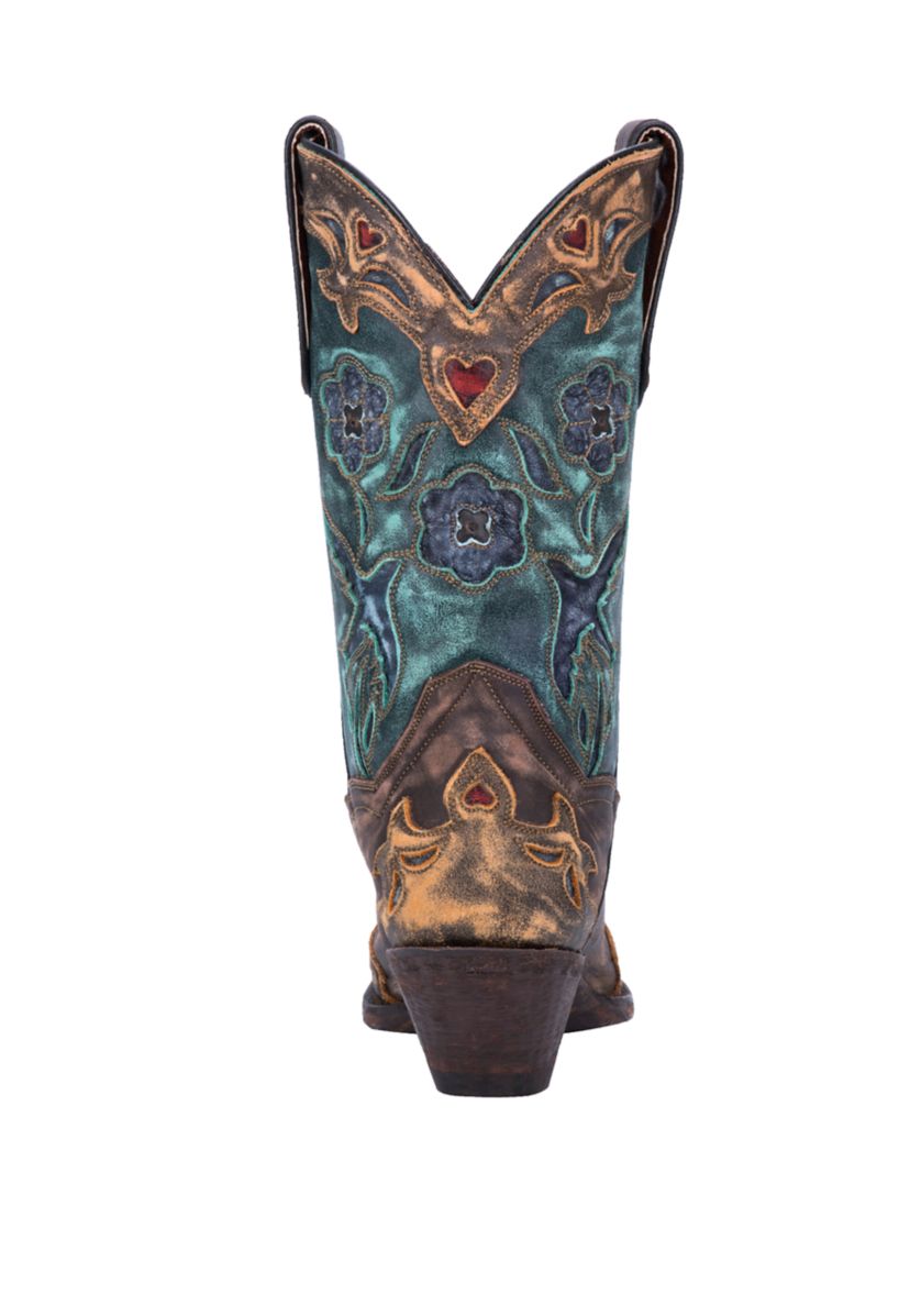 DAN POST® Vintage Bluebird Leather Boots | Belk