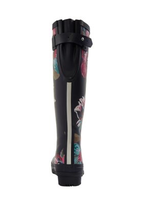 Joules Tall Welly Floral Boots | belk