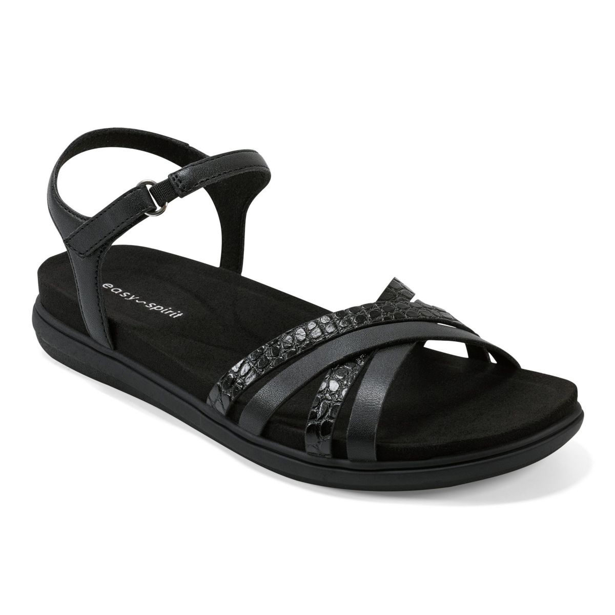Easy Spirit Dottle Casual Strappy Flat Sandals | Belk