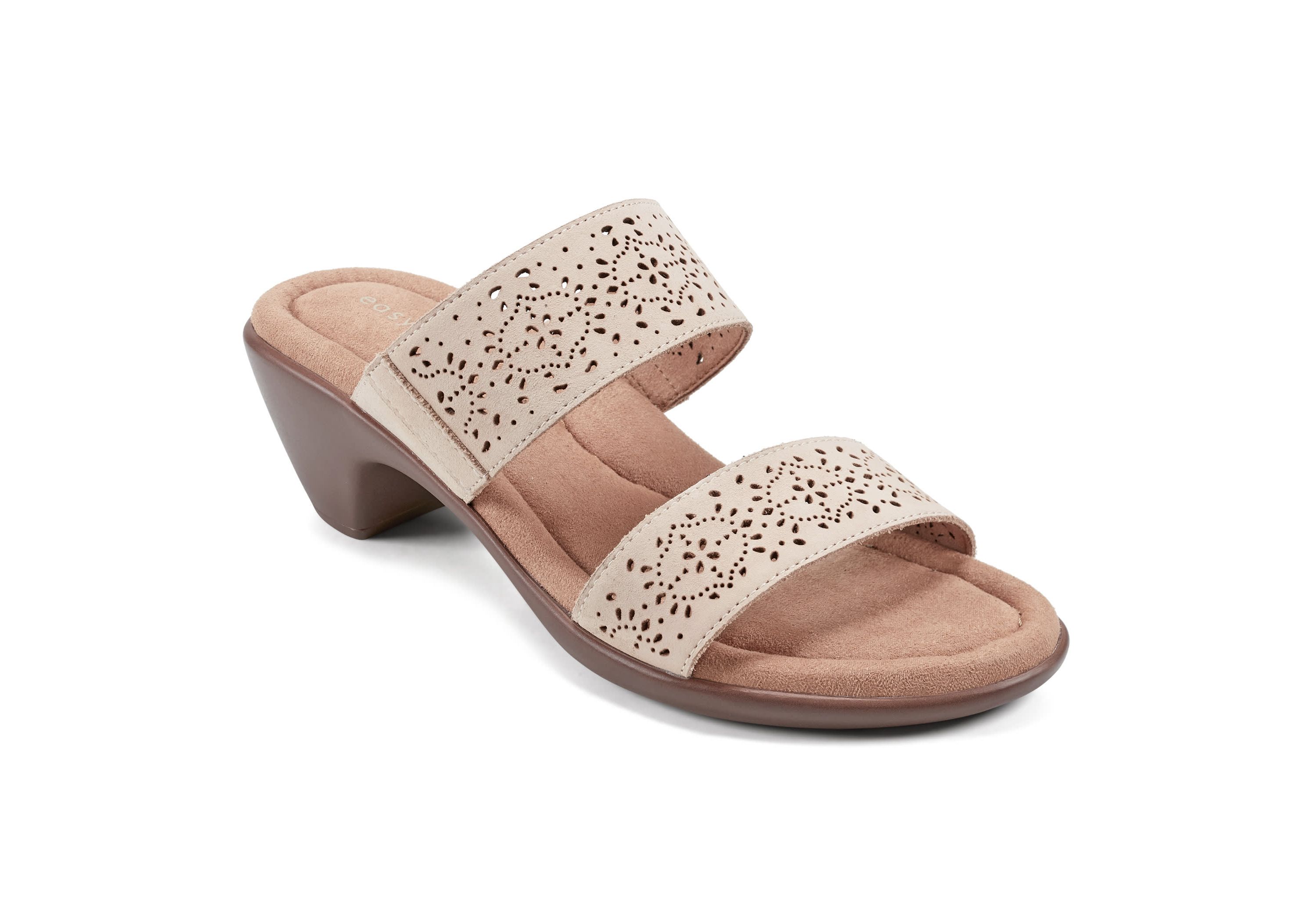 Easy Spirit Crista Slip-on Round Toe Heeled Sandals | Belk