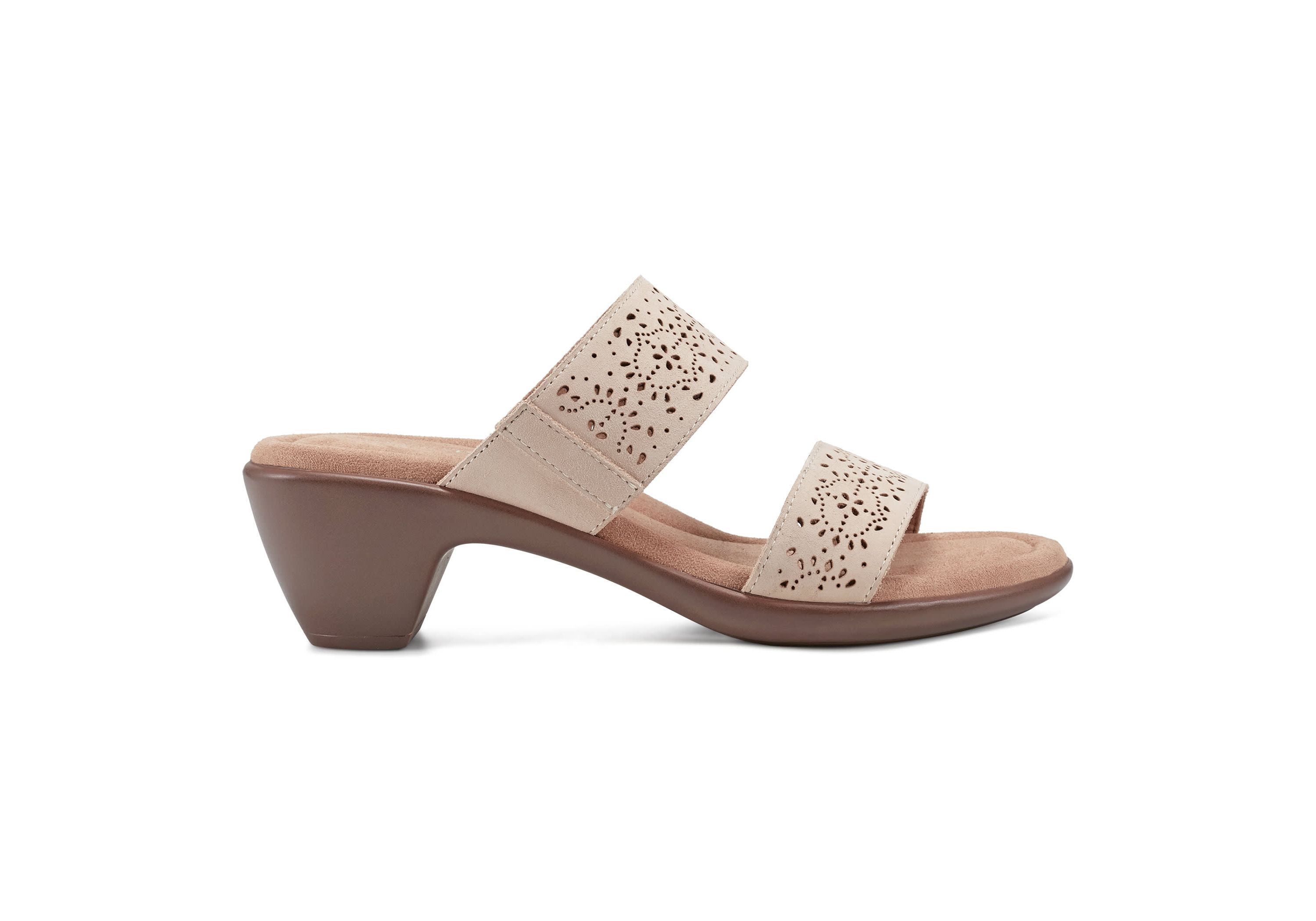 Easy Spirit Crista Slip-on Round Toe Heeled Sandals | Belk