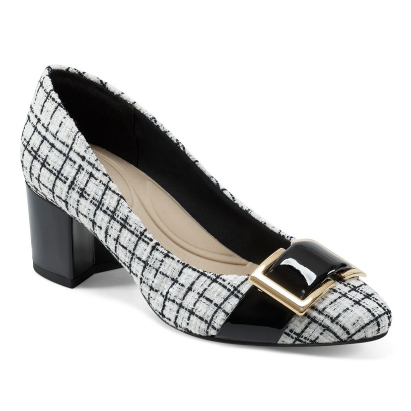 Easy Spirit Cheryl Slip-on Block Heel Dress Pumps | Belk