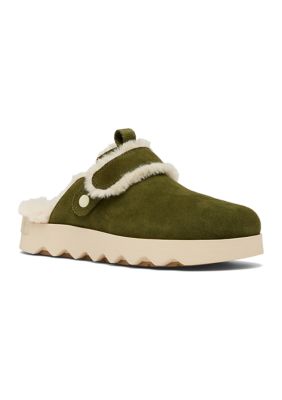 SOREL VIBE™ Cozy Suede Clogs | belk