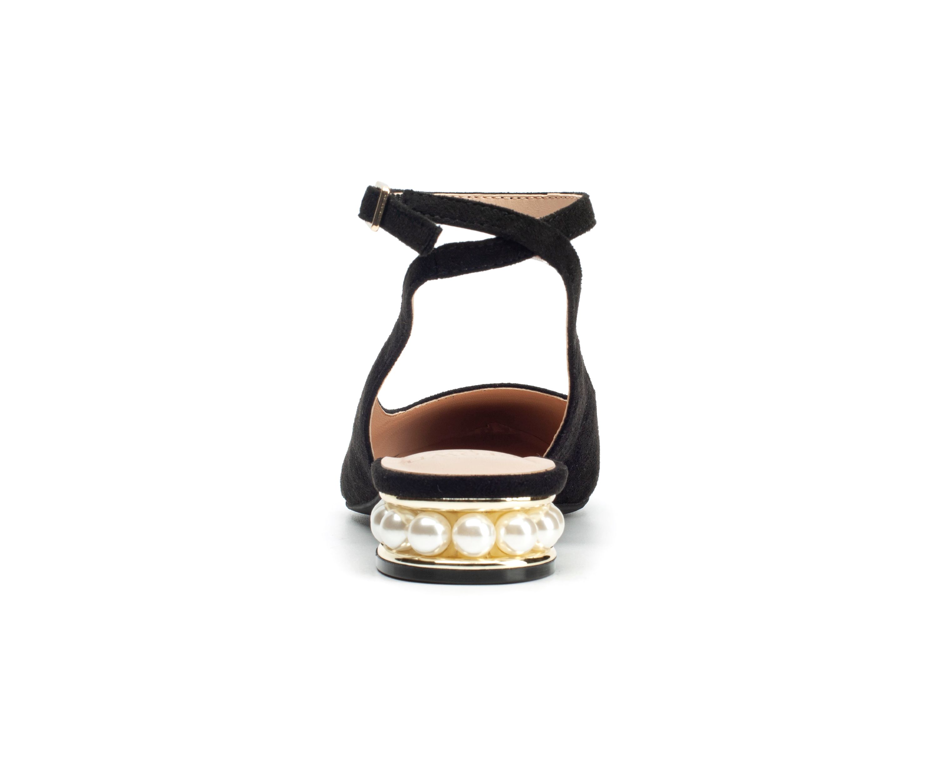 Crown & Ivy™ Eleanor Pearl Heel Sling Backs | Belk