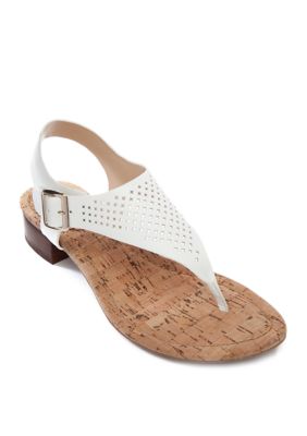 Crown & Ivy™ Mira Block Heel Sandals | belk