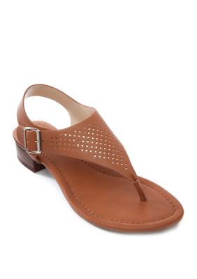 Crown & Ivy™ Mira Block Heel Sandals | belk