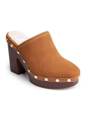 Crown & Ivy™ Vici Heeled Clogs | belk